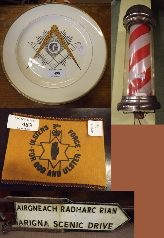 Masonic plate | Collect Ireland