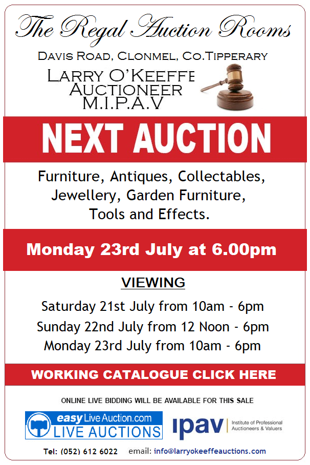 Larry O’Keefe JULY 2018 SALE FINAL | Collect Ireland