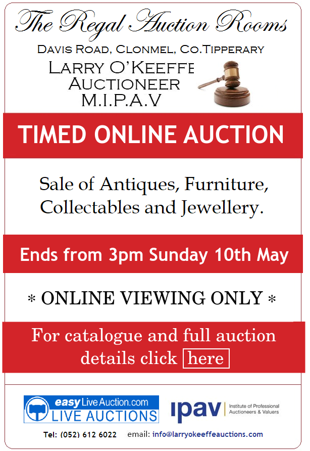 Larry O’Keeffe’s – Timed Auction – Clonmel | Collect Ireland
