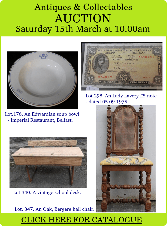 Northern Ireland Auctions | Collect Ireland